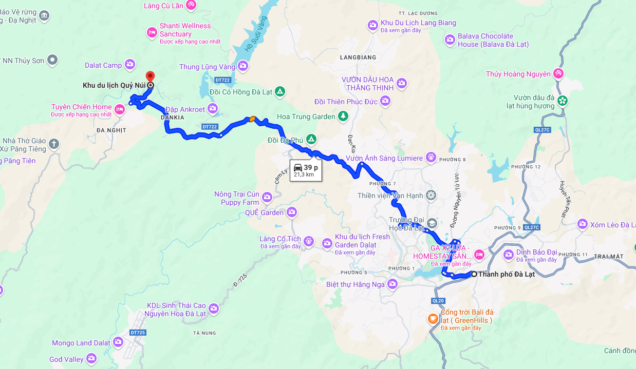 Khu du lịch Quỷ Núi Đà Lạt là gì?